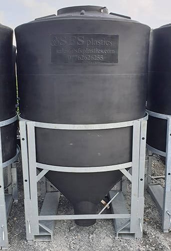 Plastic Storage Bunkers, Meal Bins, Chemical & Coal Bunkers - SFS Plastics